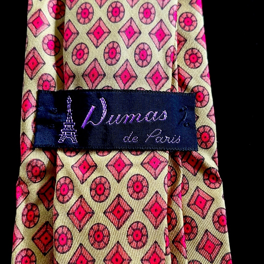 Robert Dumas Hermes, Dumas Paris, Vintage Silk Tie Ex… - Gem
